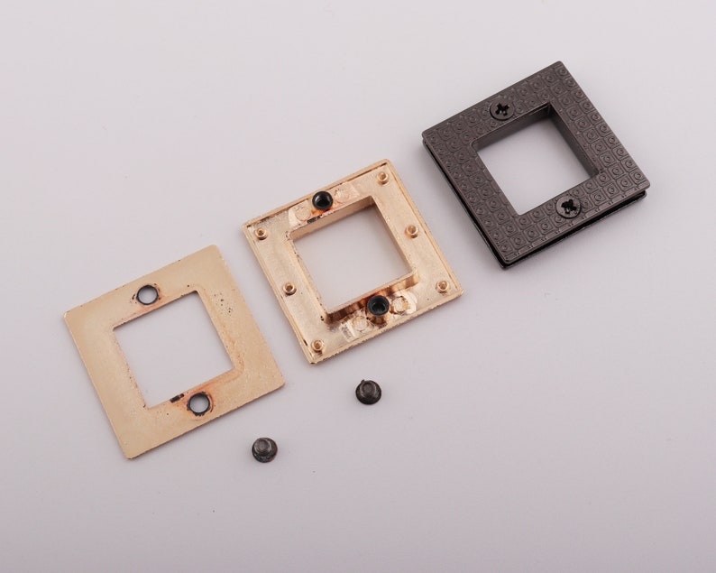 16mm Square Alloy Eyelets Screw Eyelet Square Grommet Metal - Etsy