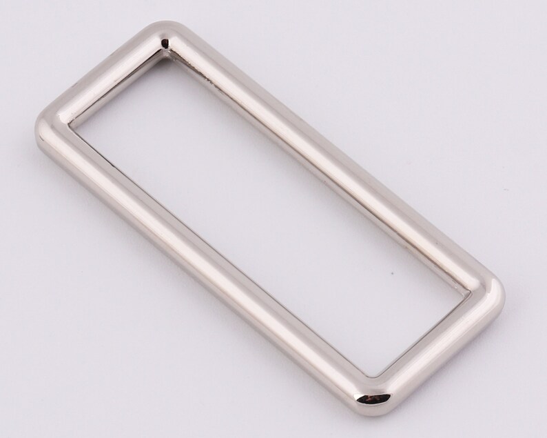 2 50mm Inner Metal Rectangle Buckle Rectangular Rings | Etsy