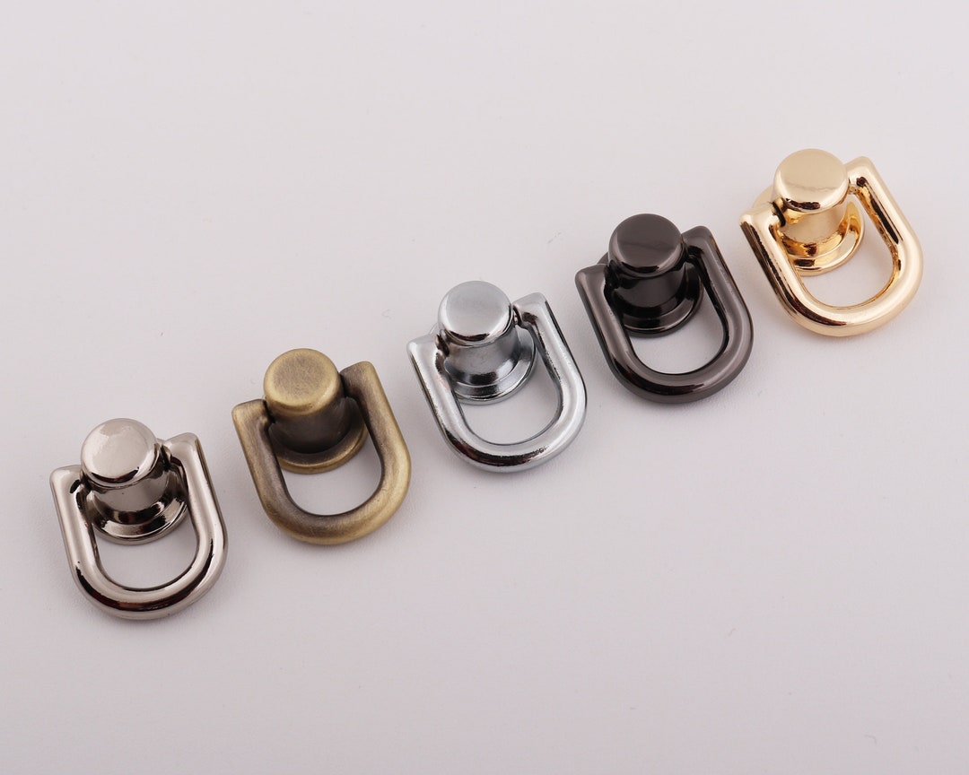 10mm Chain Screw Connector Loop Strap Stud Round Rivet Connector Joint ...