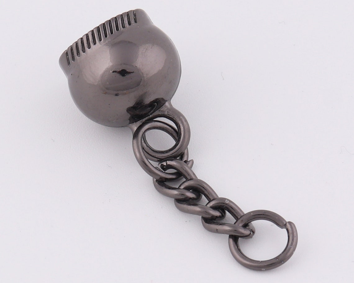 13mm Inner Metal Tassel Cap Rope Head Cap End Cap for Leather - Etsy
