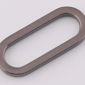 1.25" (31mm Inner) Metal Elliptical Ring Strap Connection Ring Luggage ...