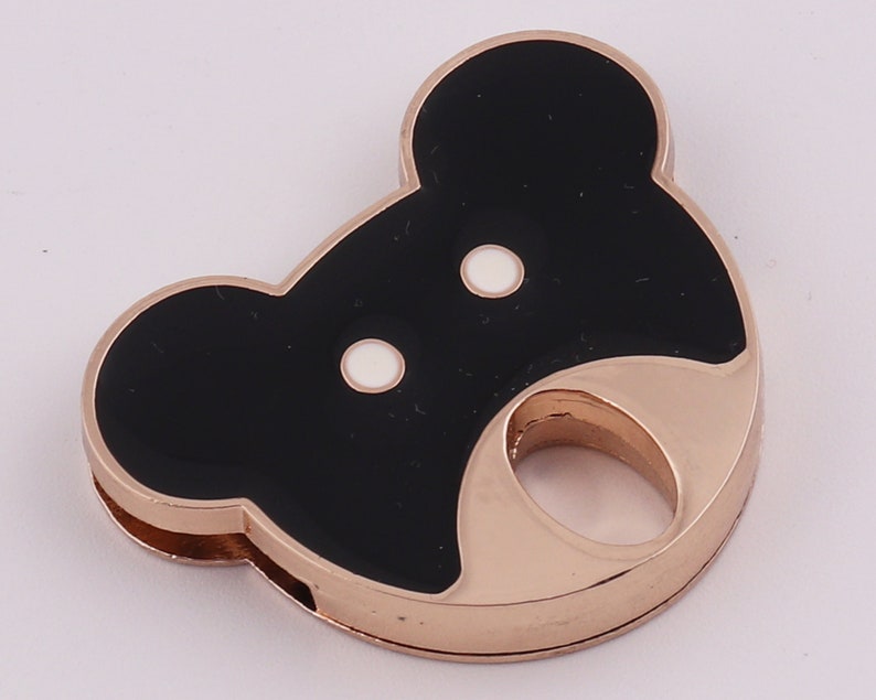 1-2-5 Pcs Bear Metal Lock Bear Shape Purse Lock Turn Lock Twist Lock ...