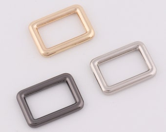 2 50mm Inner Metal Rectangle Buckle Rectangular Rings | Etsy