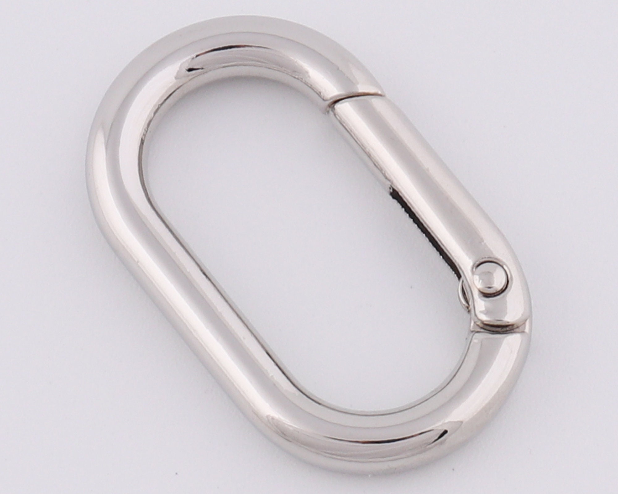 1.25 32mm Inner Oval Spring O Ring Metal Clasps Spring | Etsy