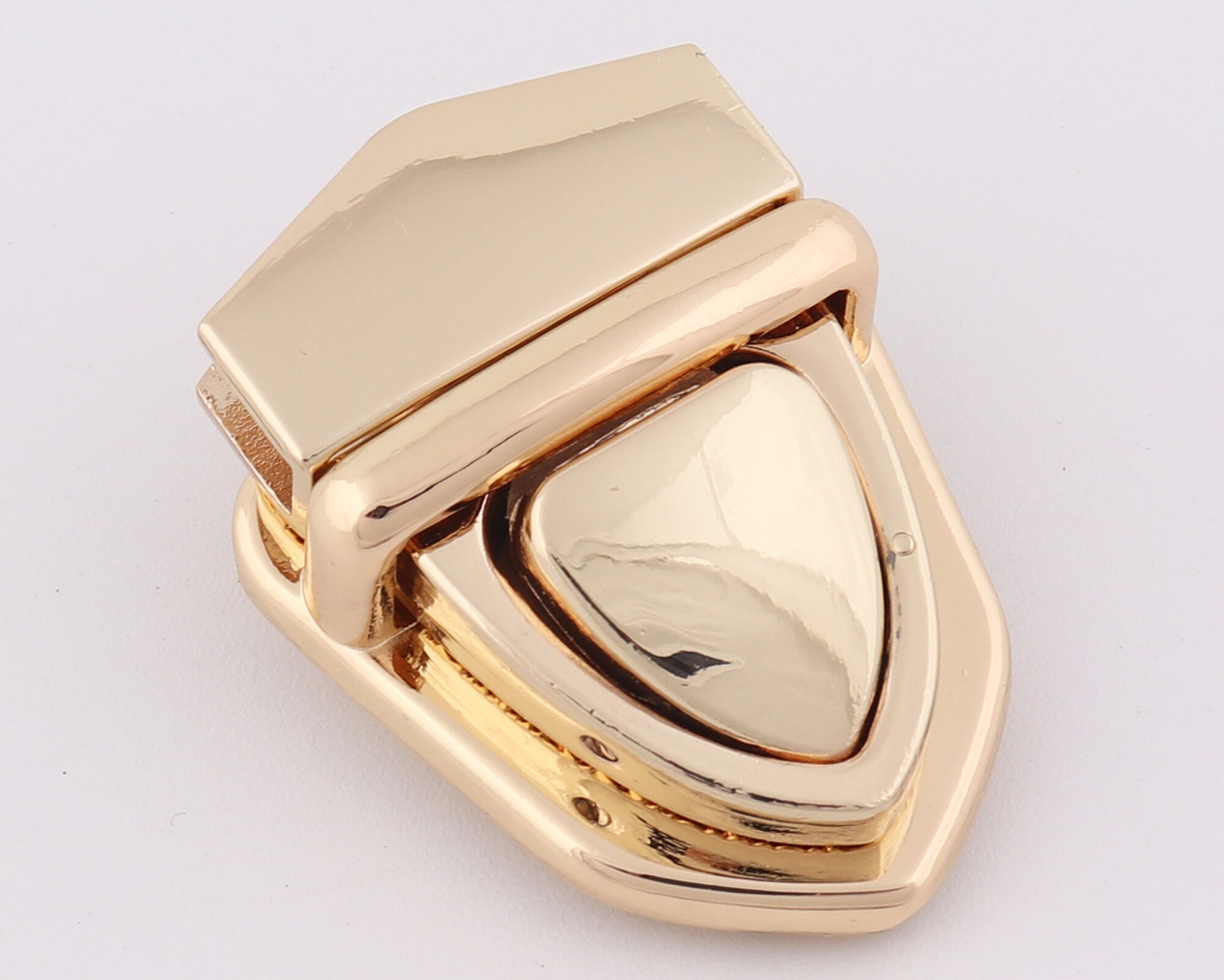 1-2-5 pcs Insert lock bag lock purse metal clutch lock turn | Etsy