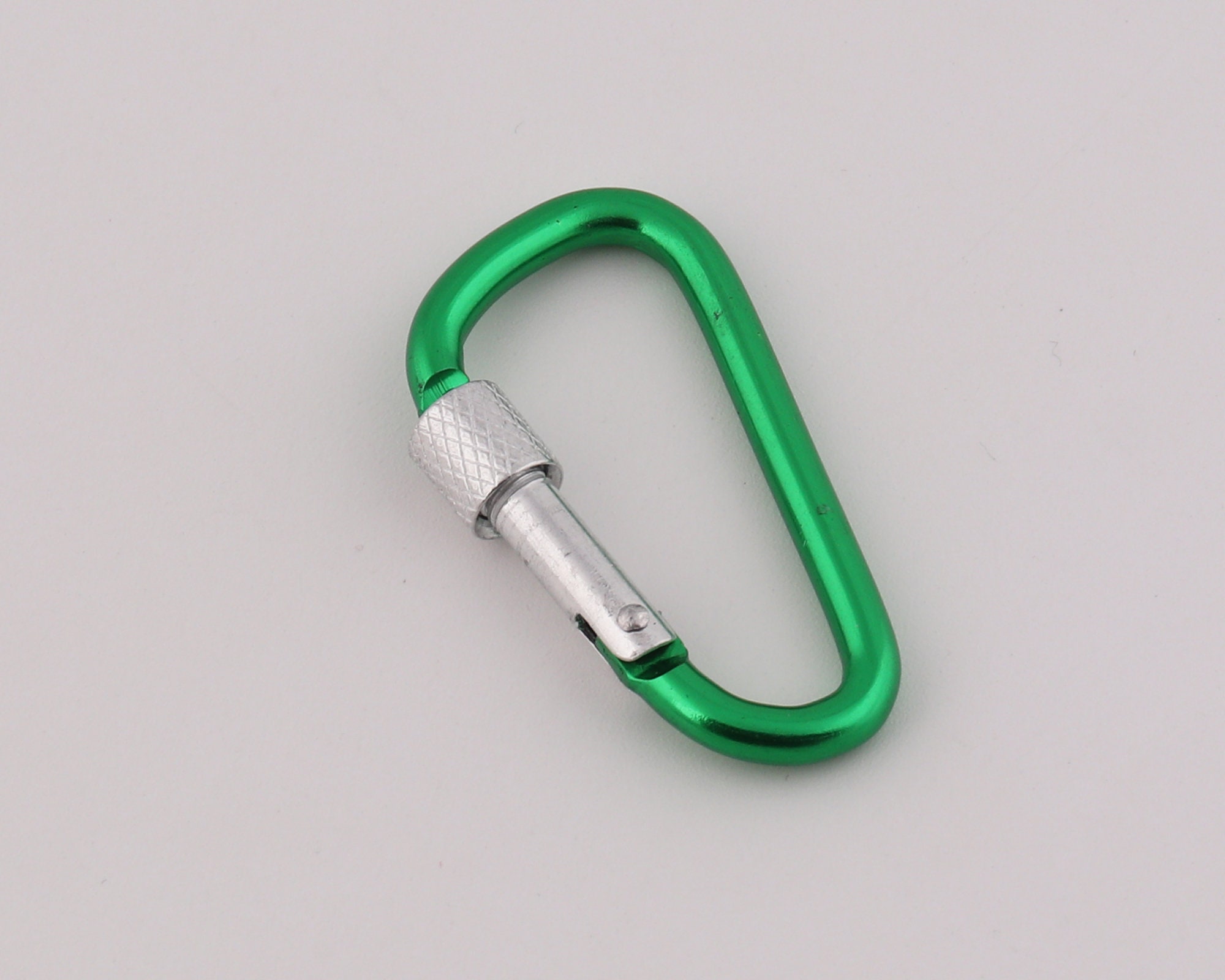 46mm17mm colours alloy carabiner aluminum carabiner gated | Etsy