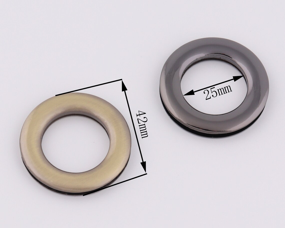 25mm Alloy Eyelets Screw Eyelet Round Grommet Metal Grommets | Etsy