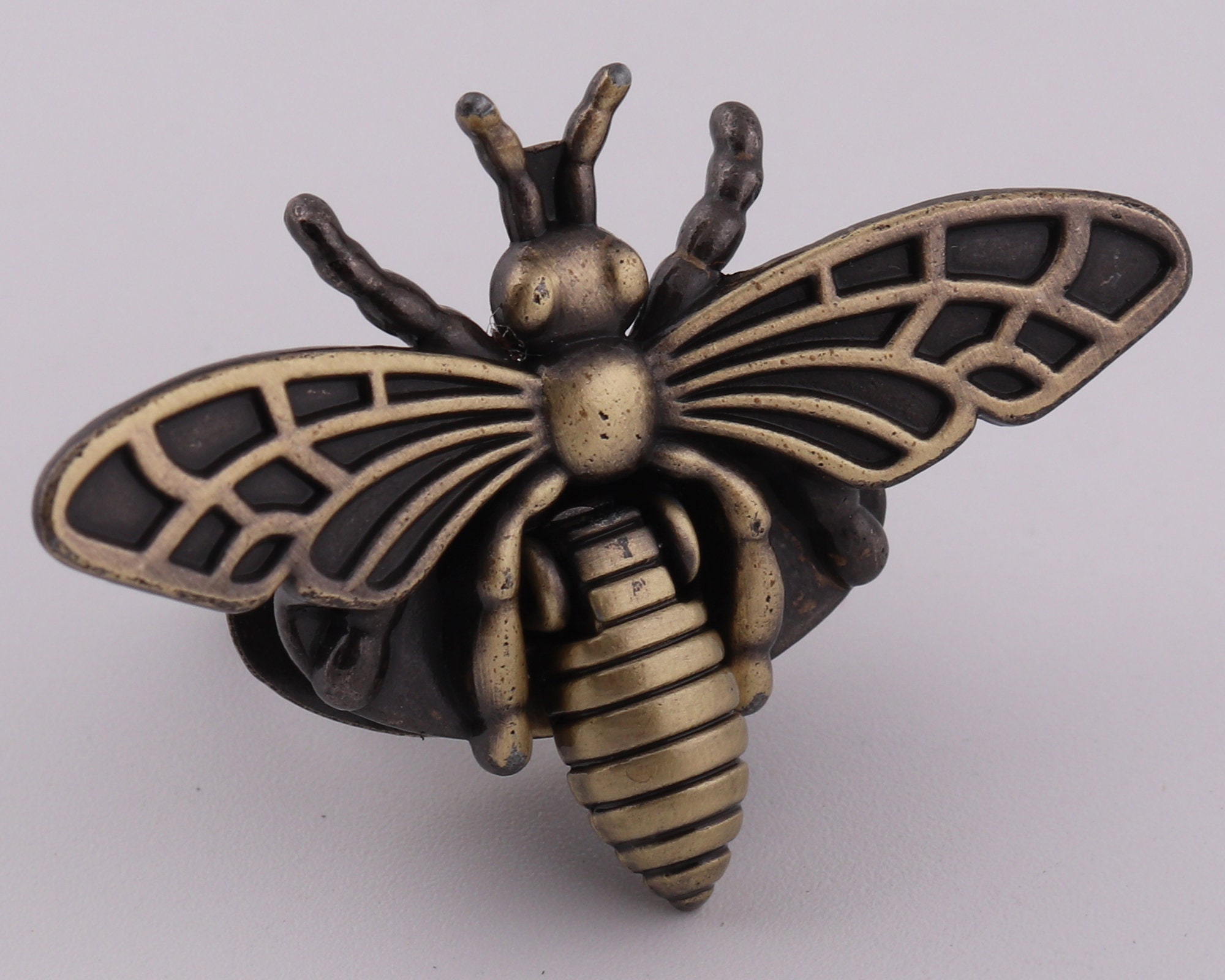 1-2-5 Pcs Bee Bag Lock Purse Twist Lock Metal Clutch Lock Turn Lock ...