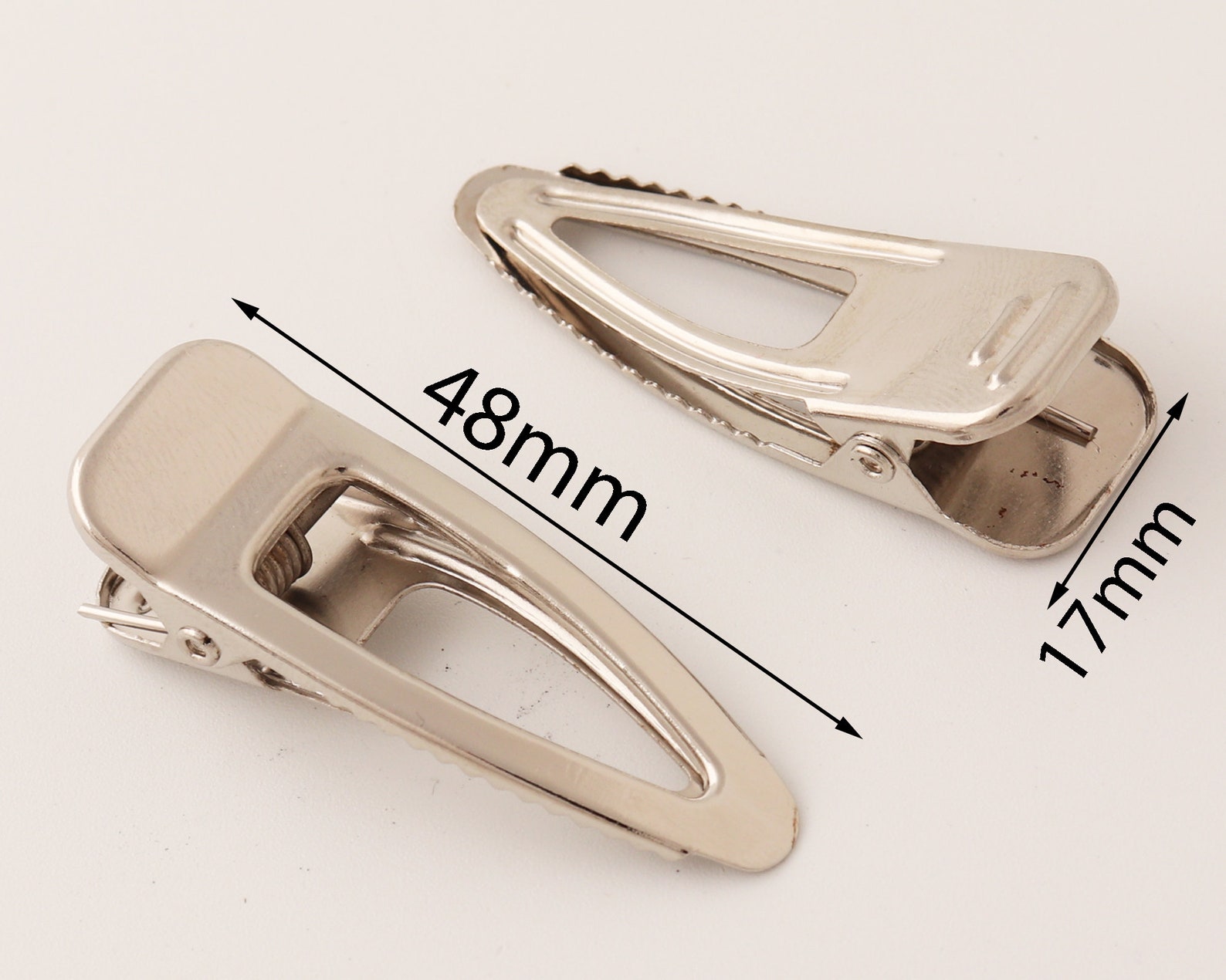 Light Gold Hair Alligator Clips Hair Accessory Blanks Hair - Etsy