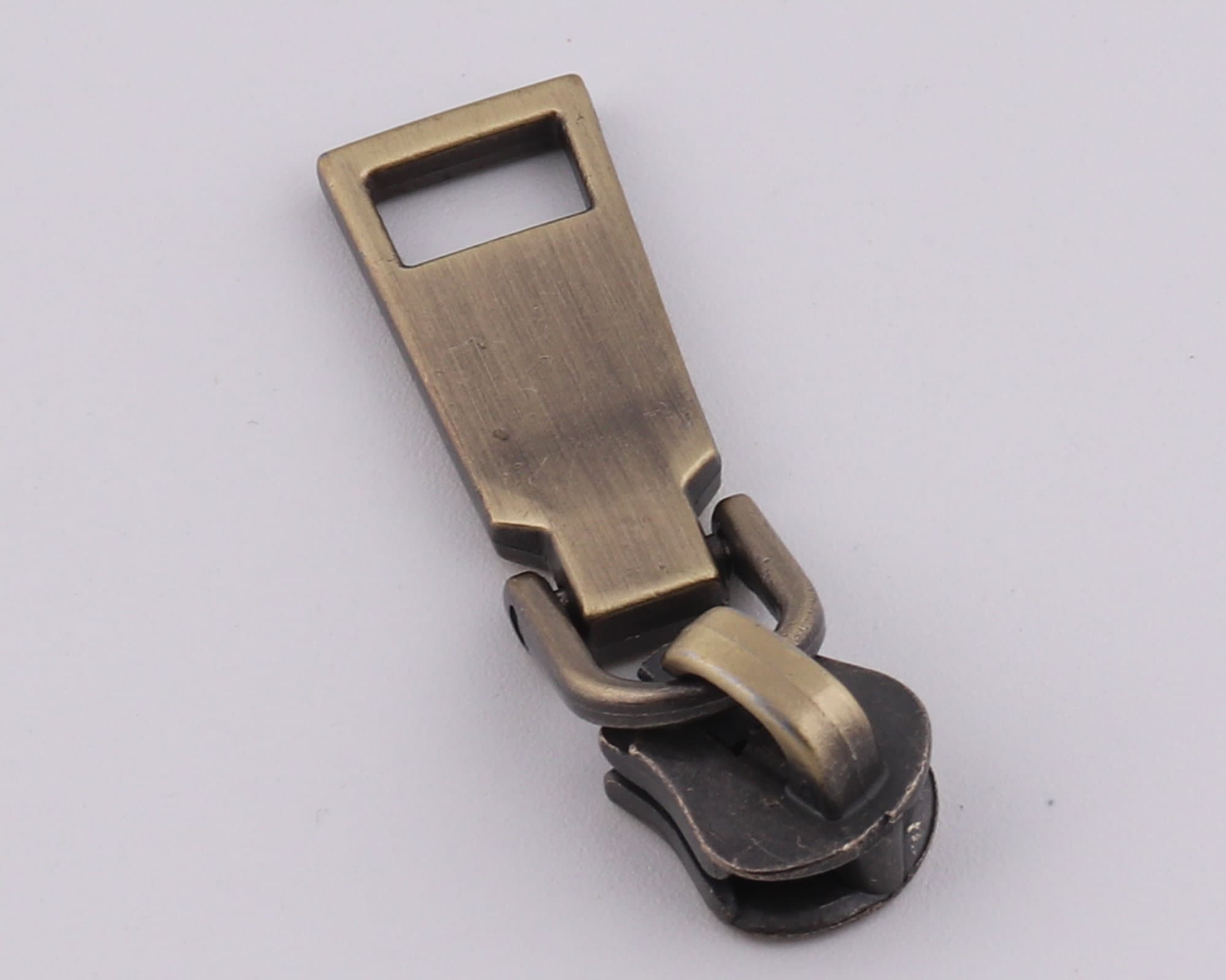 5 Metal Zipper Head Silver/gun Black/light Gold/bronze/chrome - Etsy