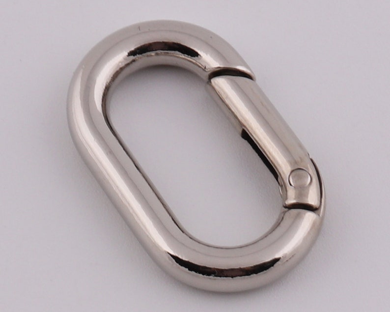 1 25mm Inner Oval Spring O Ring Metal Clasps Spring - Etsy