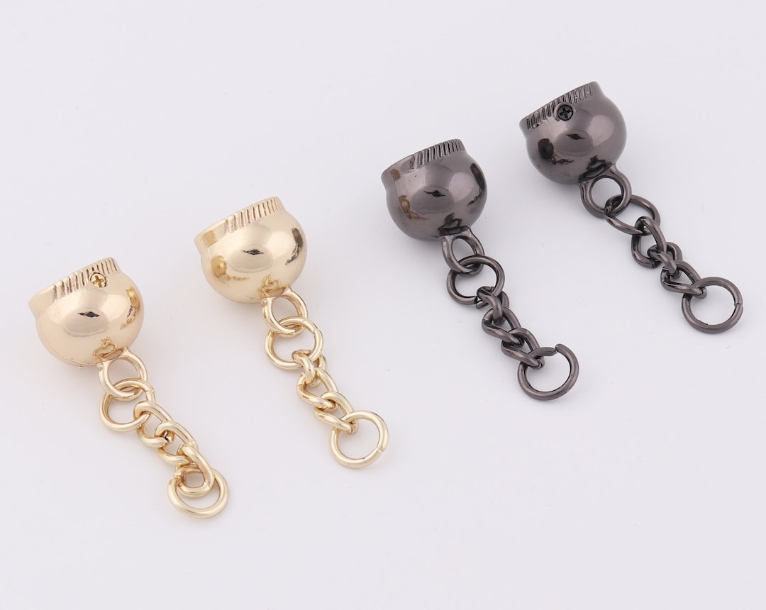 13mm Inner Metal Tassel Cap Rope Head Cap End Cap for Leather ...