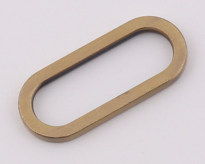 1.25" (31mm Inner) Metal Elliptical Ring Strap Connection Ring Luggage ...