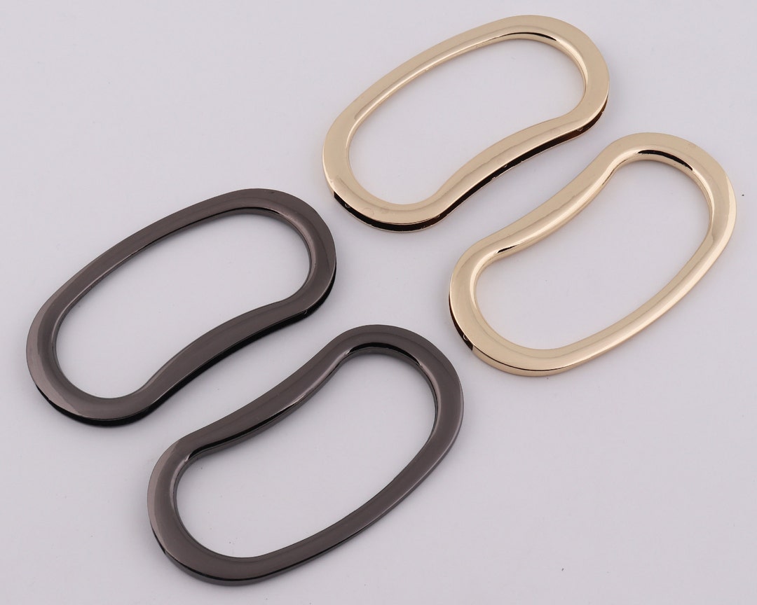1 Pair 3" (88mm Inner ) Metal Purse Handle Purse Hardware Purse Frame ...