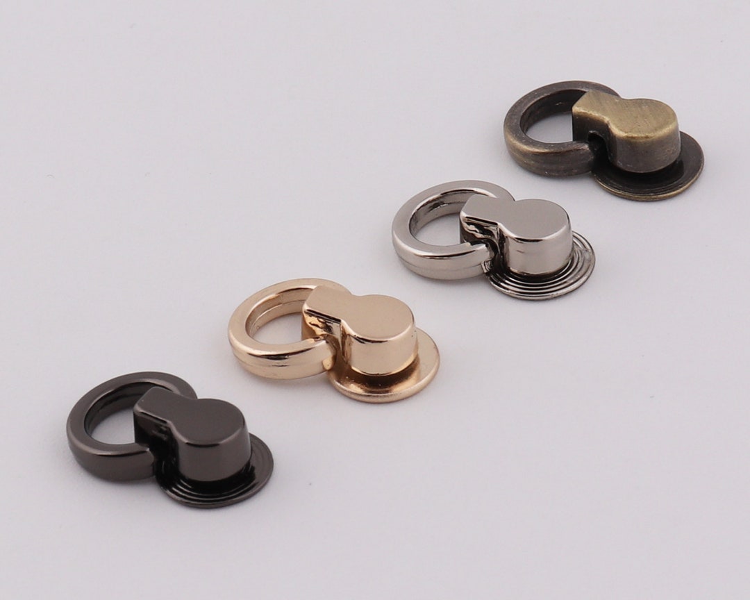 Chain Screw Connector Loop Strap Stud Round Rivet Connector Joint Bag ...