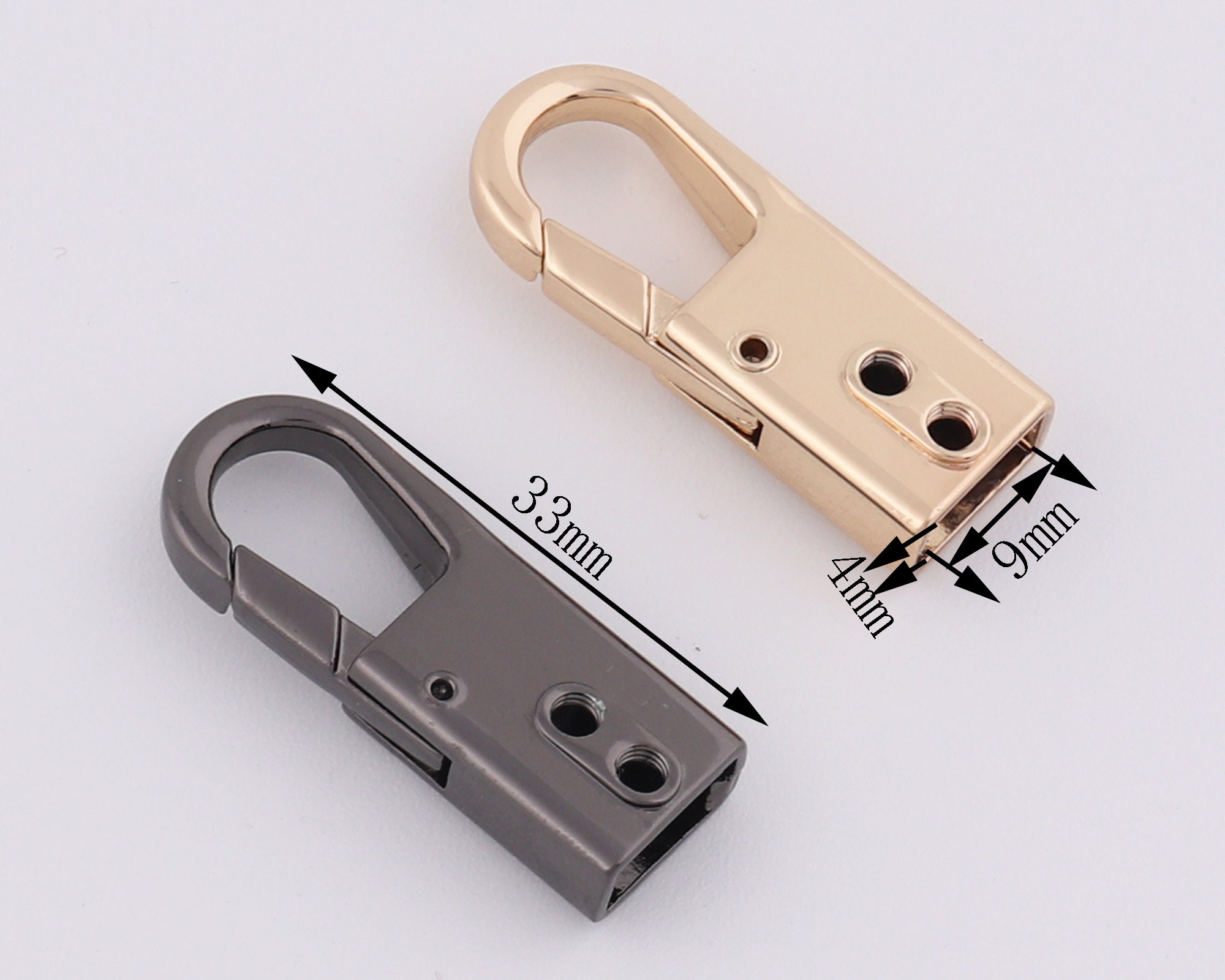 9mm Inner Webbing Strap End Hook Push Gate Hook Cord End Clasp | Etsy