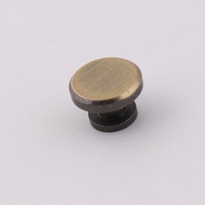 11 Mm Metal Screw Rivets Round Head Screwed Rivets Leather Rivet Metal ...