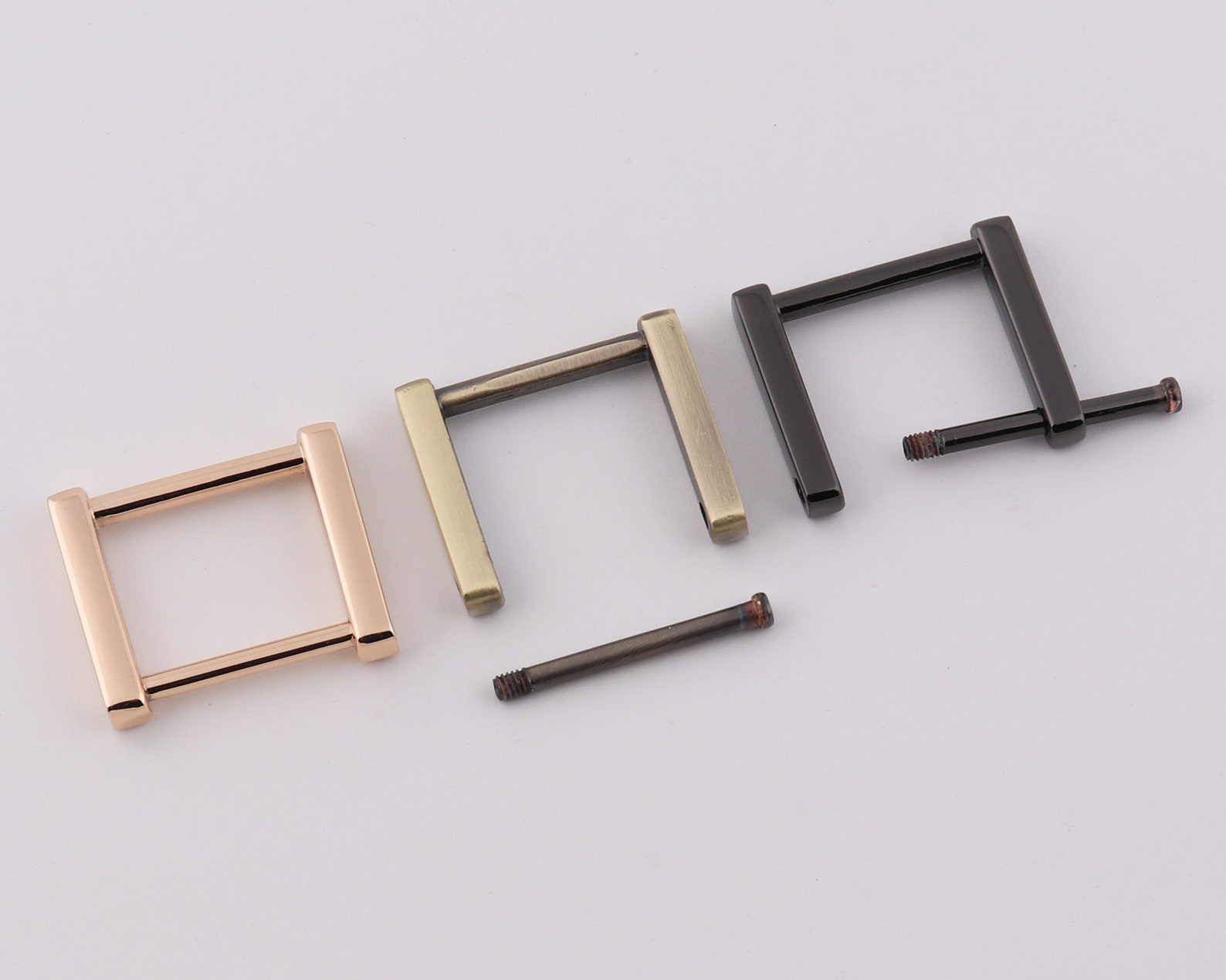 1 25mm Inner Metal Screw Shackle Rectangle Buckle | Etsy