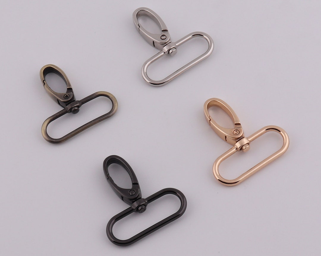 1.5" (38mm Inner) Swivel Clasp Swivel Hook Metal Swivel Lobster Claw ...