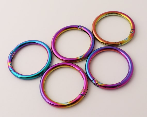 1.5 38mm Inner Colorful Spring O Ring Clasps Spring - Etsy