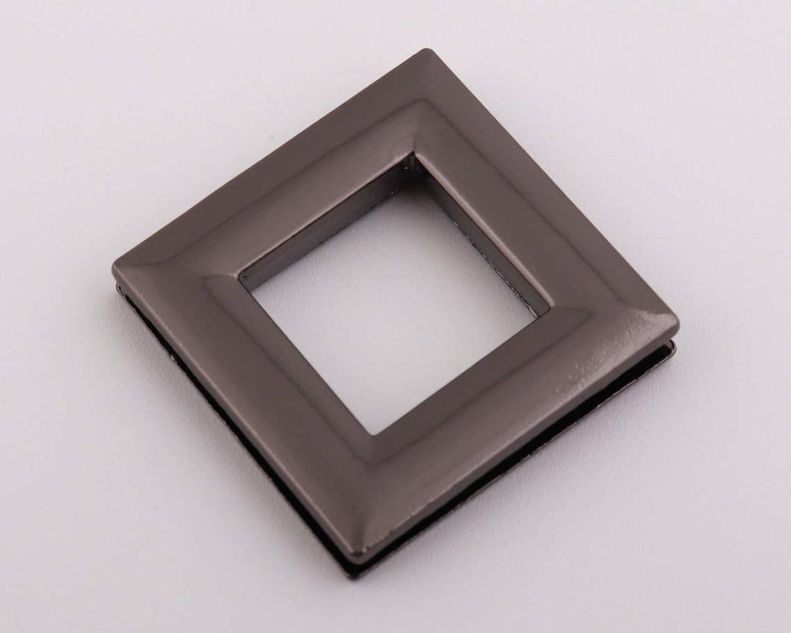 16mm square alloy eyelets screw eyelet square grommet metal | Etsy