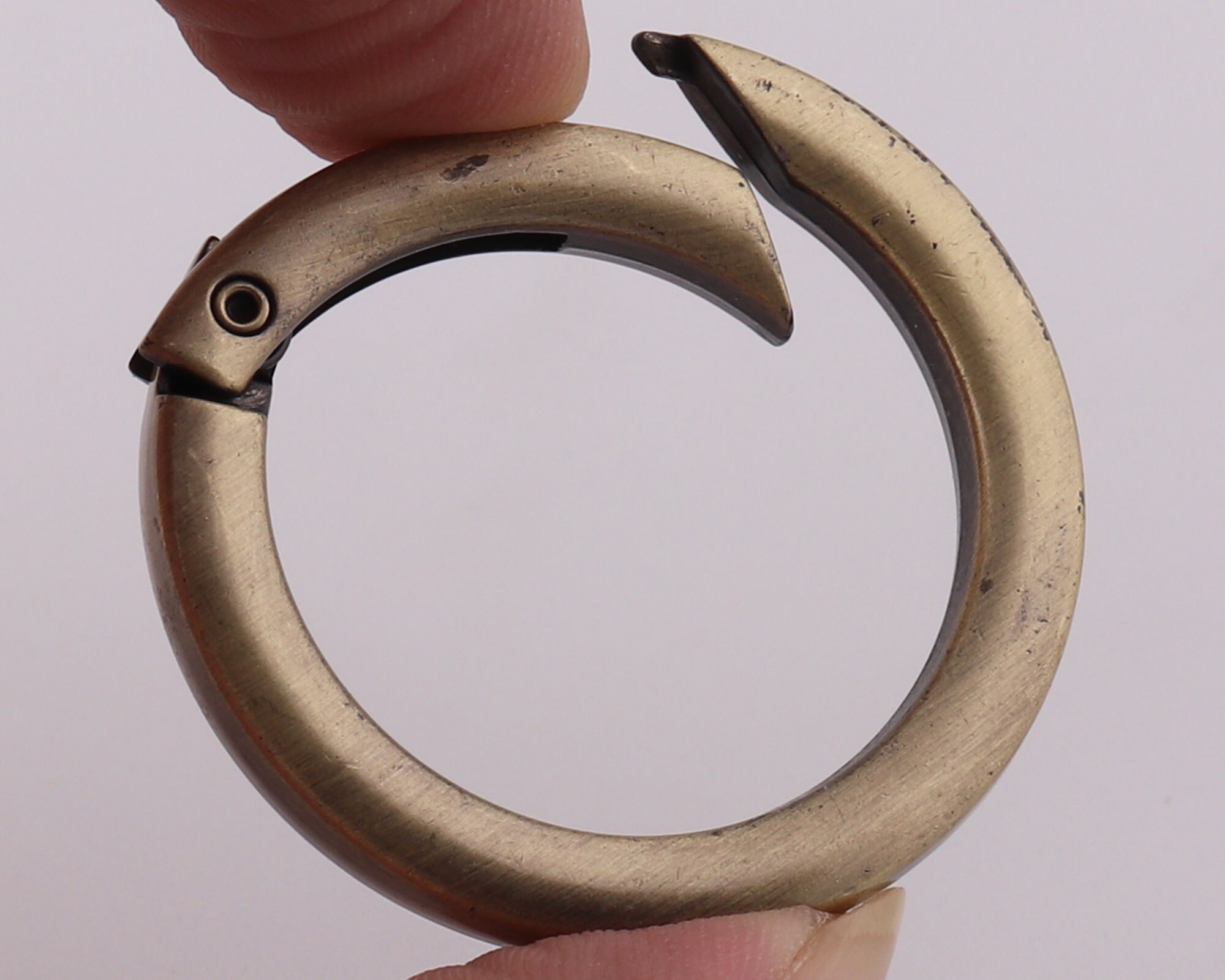 1.25 32mm Inner Metal Spring O Ring Clasps Spring Gate | Etsy