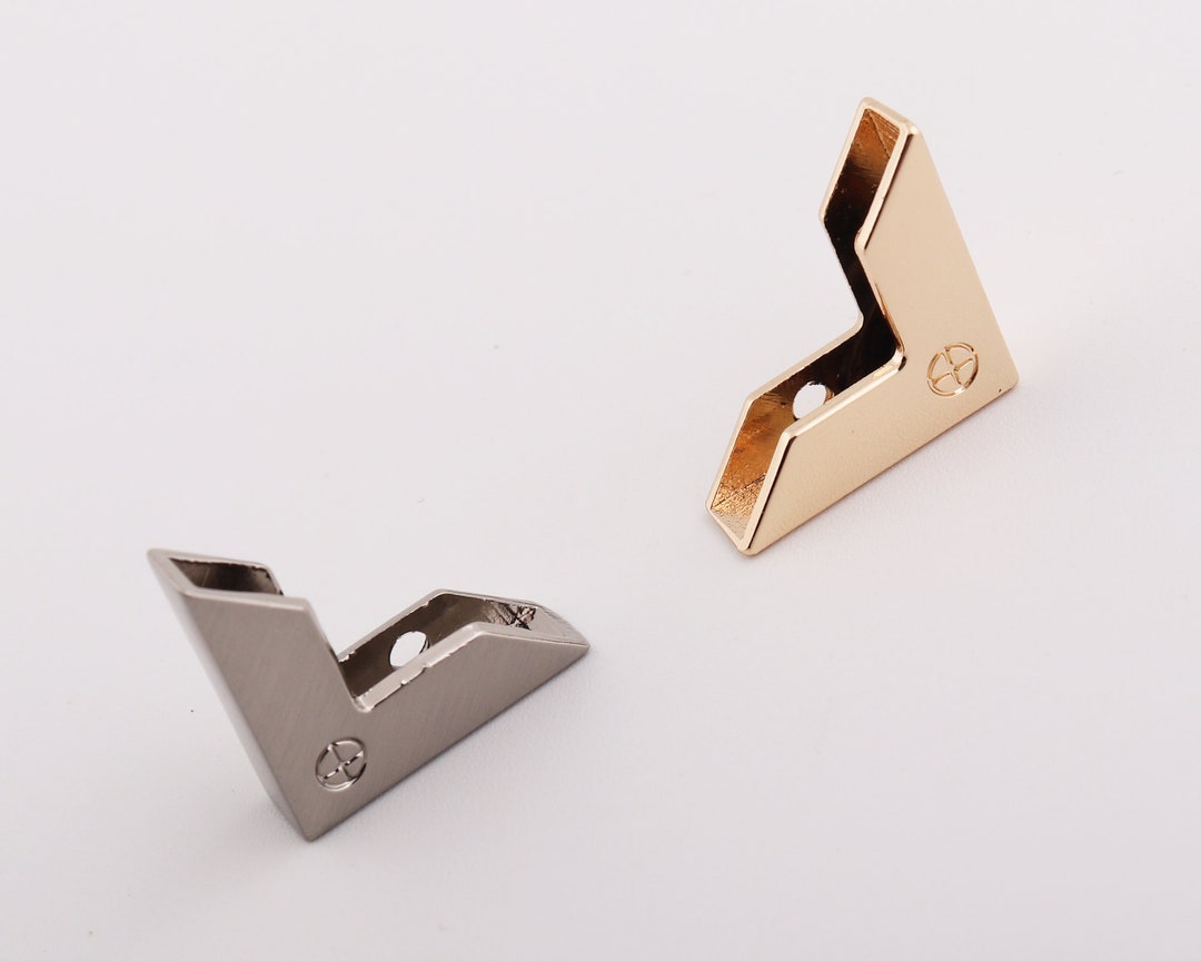 2-4-8 Pcs Metal Purse Corner Light Gold/silver Bag Corner Protector Bag ...
