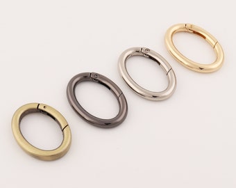 1.25 32mm Inner Oval Spring O Ring Metal Clasps Spring | Etsy