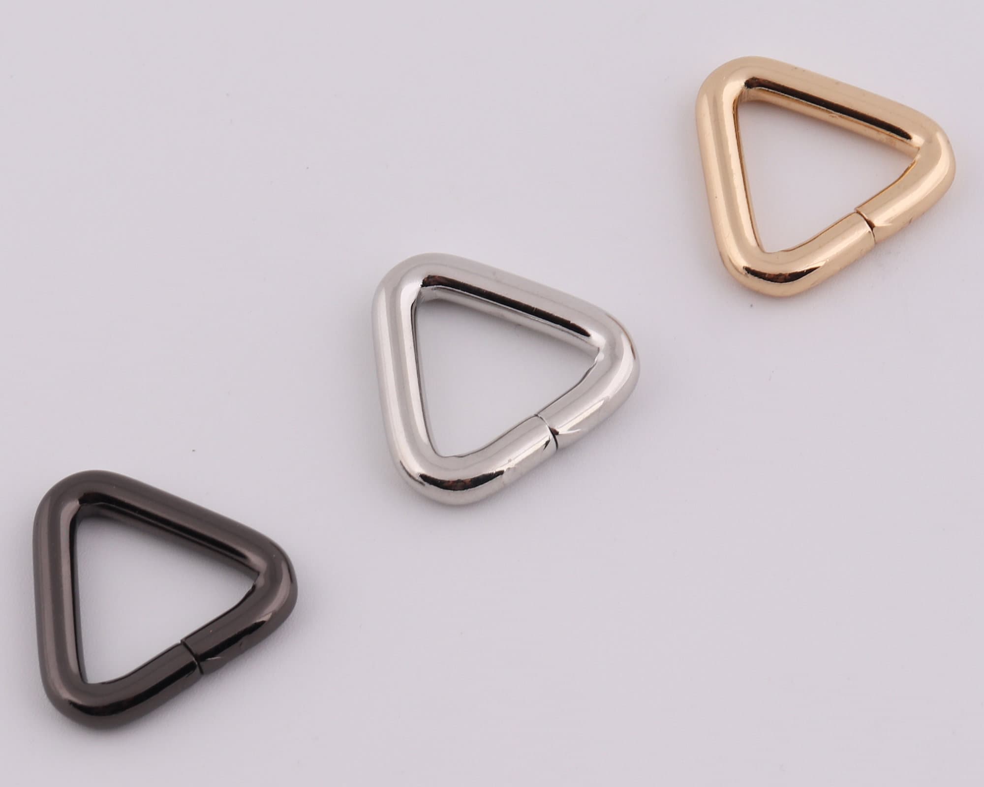 3/4 19mm Inner metal triangle ring bag Strap buckle | Etsy