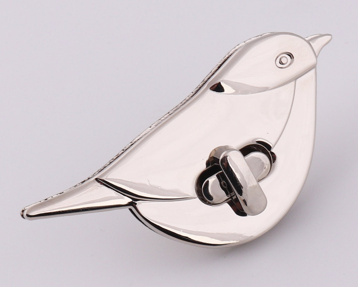 1-2-5 Pcs Bird Bag Lock Purse Twist Lock Metal Lock Turn Lock - Etsy