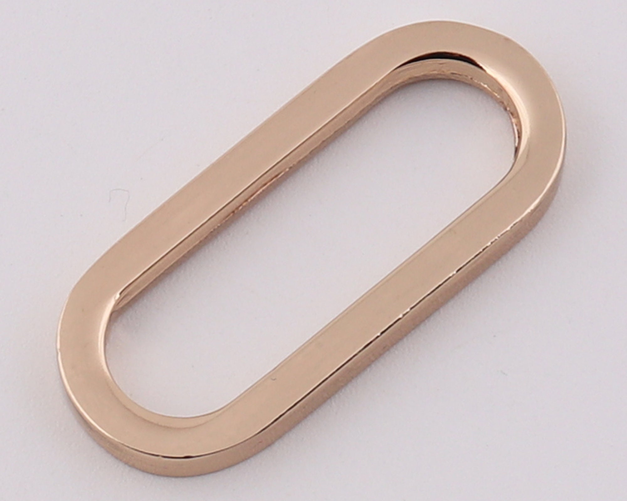 1.25" (31mm Inner) Metal Elliptical Ring Strap Connection Ring Luggage ...