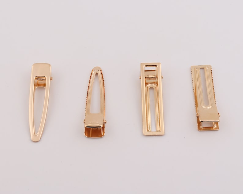 Light Goldir Acessory Banks Hair Clips Bulk Aliigator Clips - Etsy