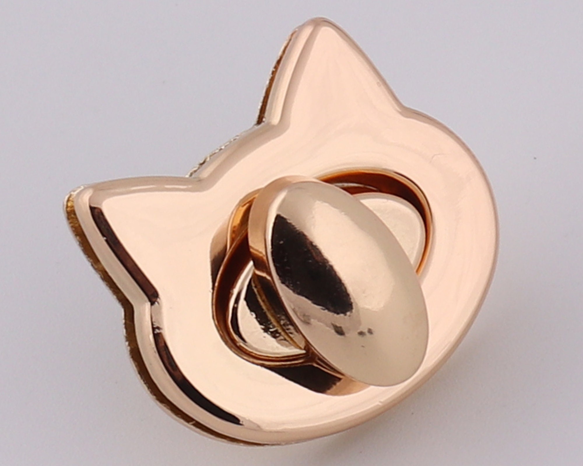 1-2-5 Pcs Cat Bag Lock Purse Twist Lock Metal Lock Turn Lock - Etsy