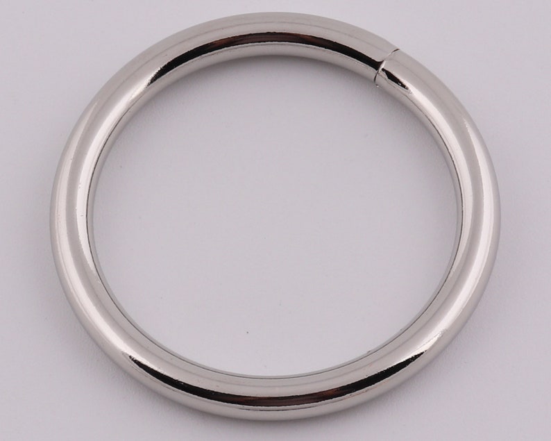 1.5" (38mm Inner) Open Loop Metal O Ring Round O Ring Purse O Ring ...
