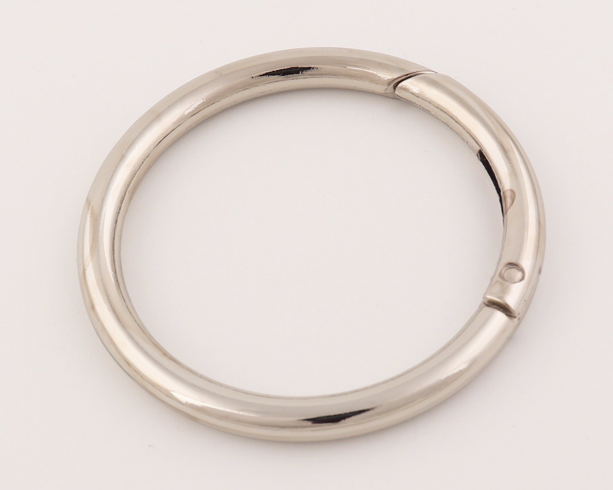 2 50mm Inner spring o ring clasps spring gate ring | Etsy