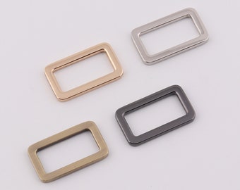 2 50mm Inner Metal Rectangle Buckle Rectangular Rings | Etsy