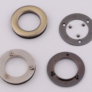 25mm Alloy Eyelets Screw Eyelet Round Grommet Metal Grommets for ...