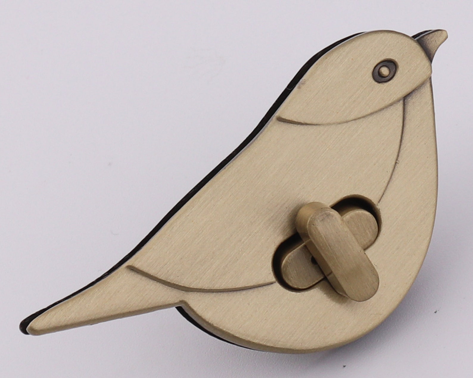 1-2-5 Pcs Bird Bag Lock Purse Twist Lock Metal Lock Turn Lock - Etsy