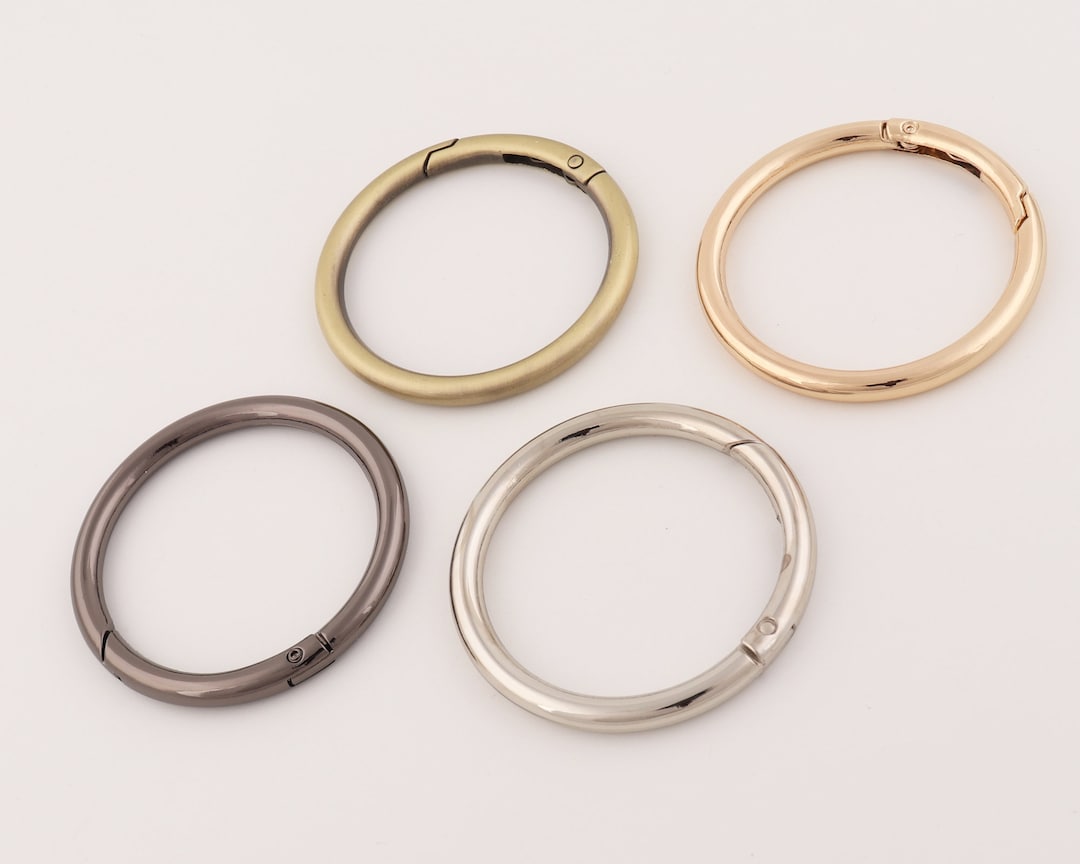 2" (50mm Inner) Feder o Ring verschlüsse Feder Gate Ring Geldbörse o ...