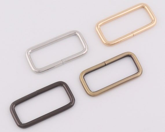 2 51mm Inner Metal Rectangle Buckle Rectangular Rings | Etsy