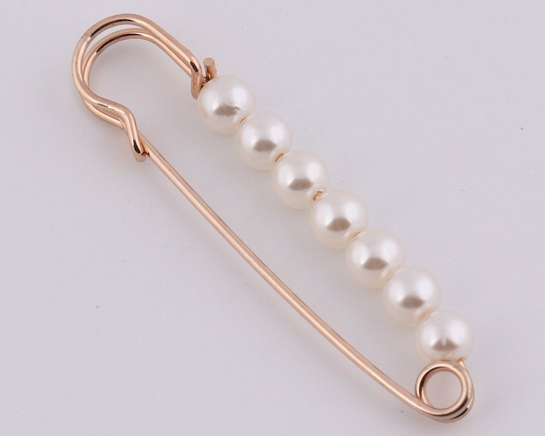 1 Pc 75mm×11mm Pearl Safety Pin , Pearl Brooch Pin,shawl Pins,big ...