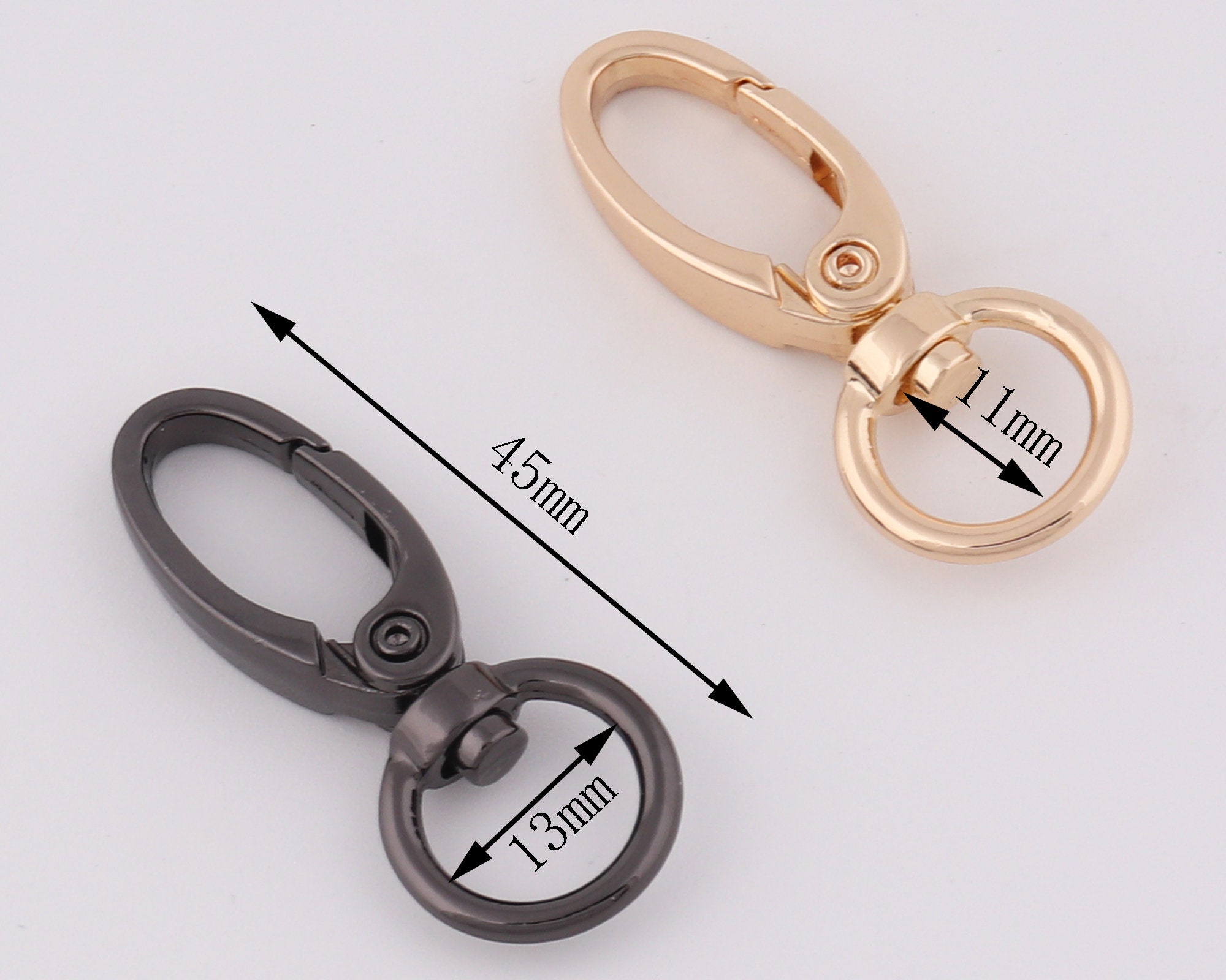 13mm Inner Swivel Clasp Swivel Hook Metal Swivel Lobster Claw - Etsy