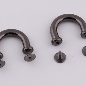 5/8"(15mm Inner) Arch Bridge Buckle Belt Bag Chain Connector Bridge ...