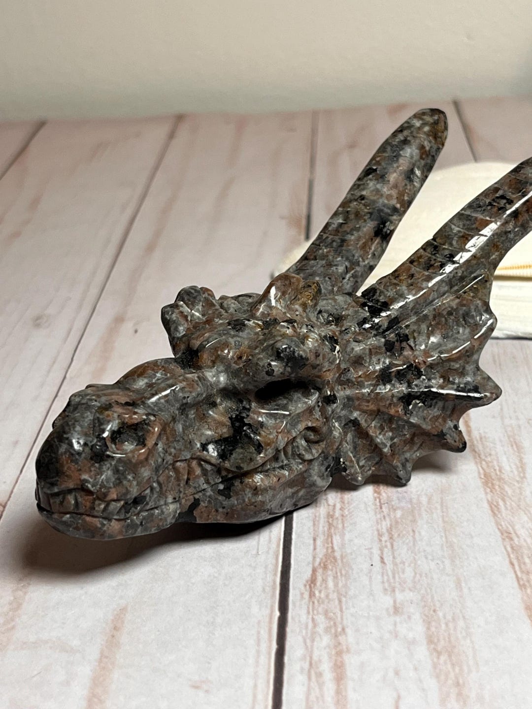 SPECIAL SALE* Crystal Dragon Necklaces; Dragon Skull; Crystal Dragon ...