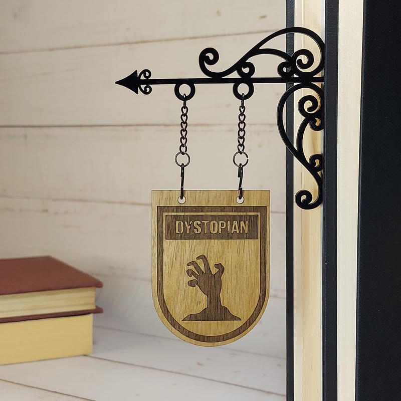 Dystopian Book Sign - Etsy UK