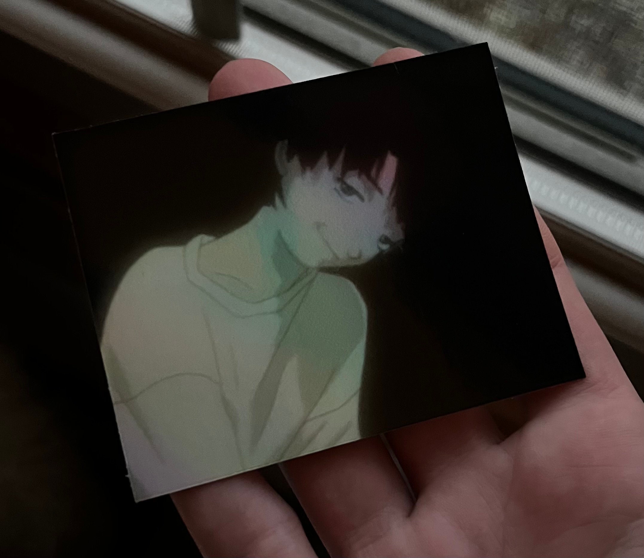 Lain Smirking Serial Experiments Lain holographic Vinyl Waterproof ...