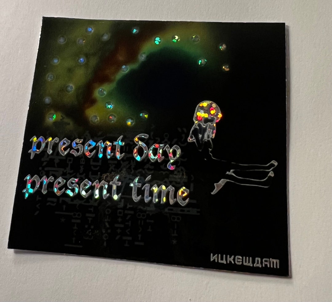 Present Day Present Time Serial Experiments Lain Glitter Vinyl ...