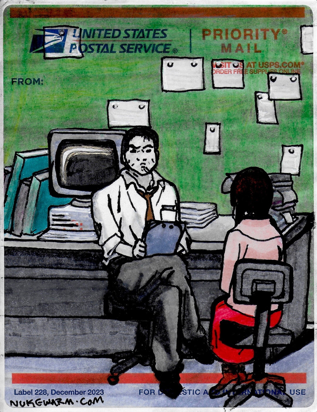 Lain Being Interviewed by Detective Serial Experiments Lain Hand Drawn ...