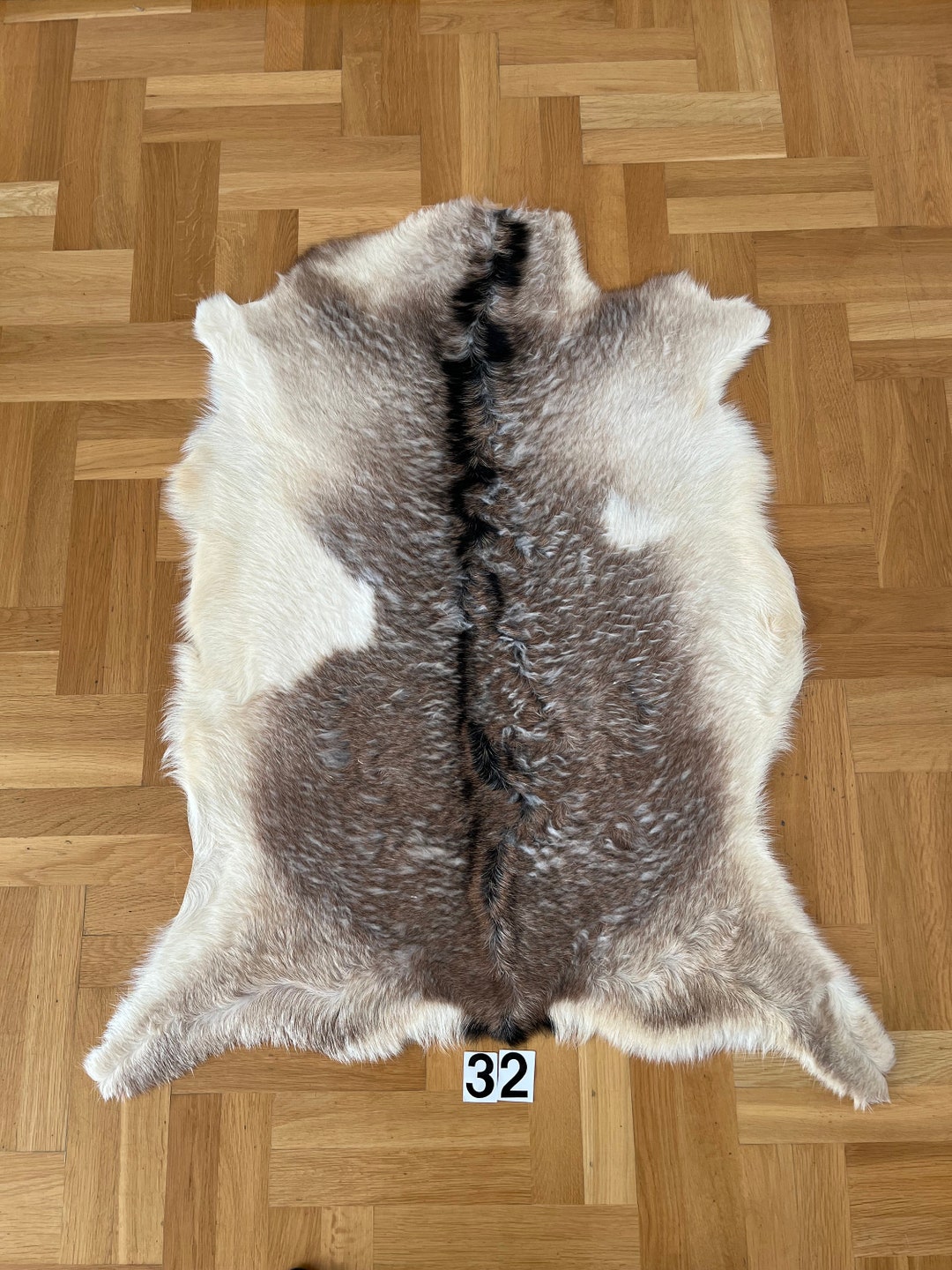 Goat Skin Exclusive 116 X 94 Cm Genuine Hide Rug Goatskin Pelt Leather ...