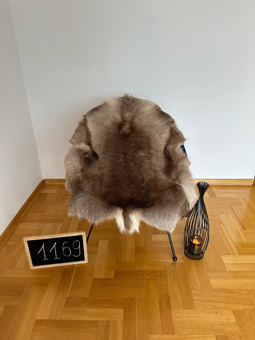 Exclusive Reindeer Skin B Grade Giant Unique 125 X 106cm Scandinavian ...